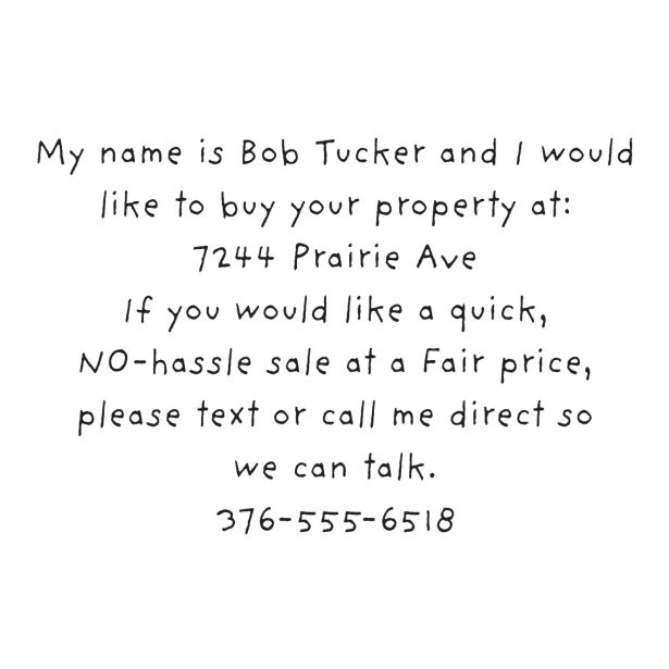 Handwriting Card Postcard